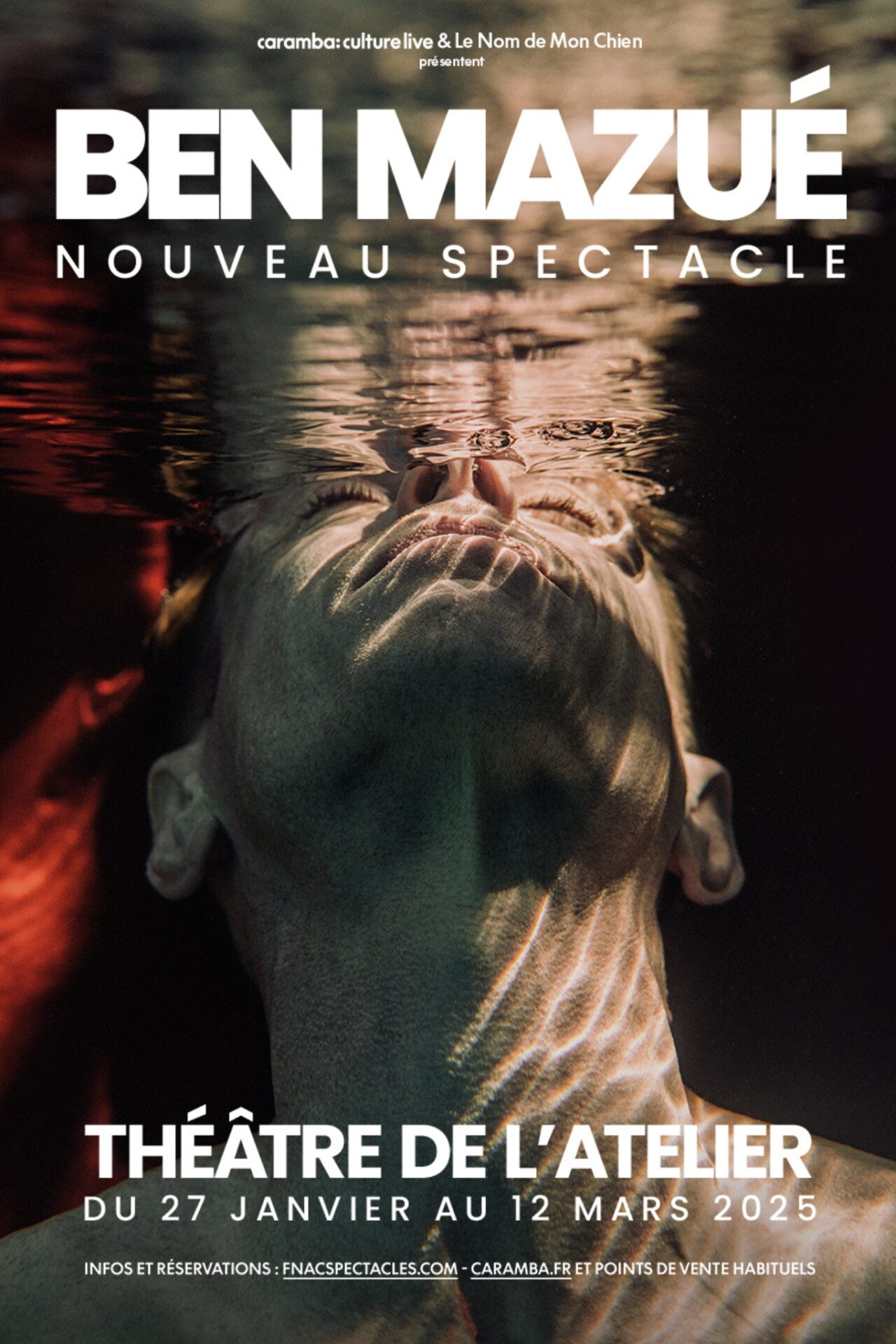 Ben Mazué 2025 - Théâtre de l'Atelier