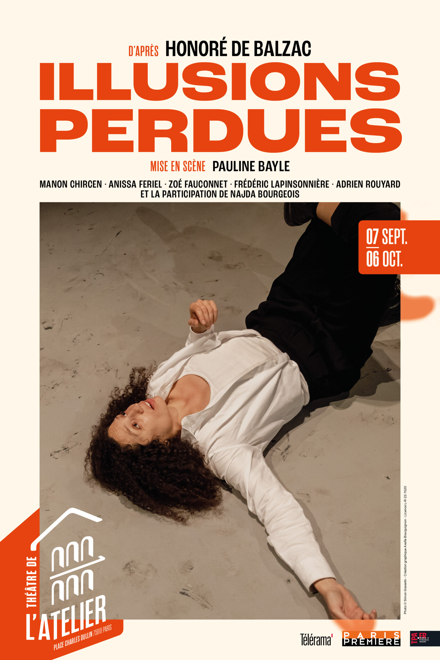 Illusions Perdues Pauline Bayle 2024 - Théâtre de l'Atelier
